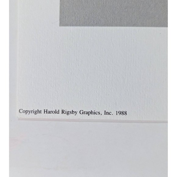 Harold Rigsby | Art | Harold Rigsby Limited Edition Signed And Numbered ...